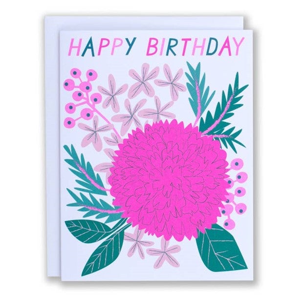 Pastel Aster Birthday Card | Cranbrook Art Museum Store