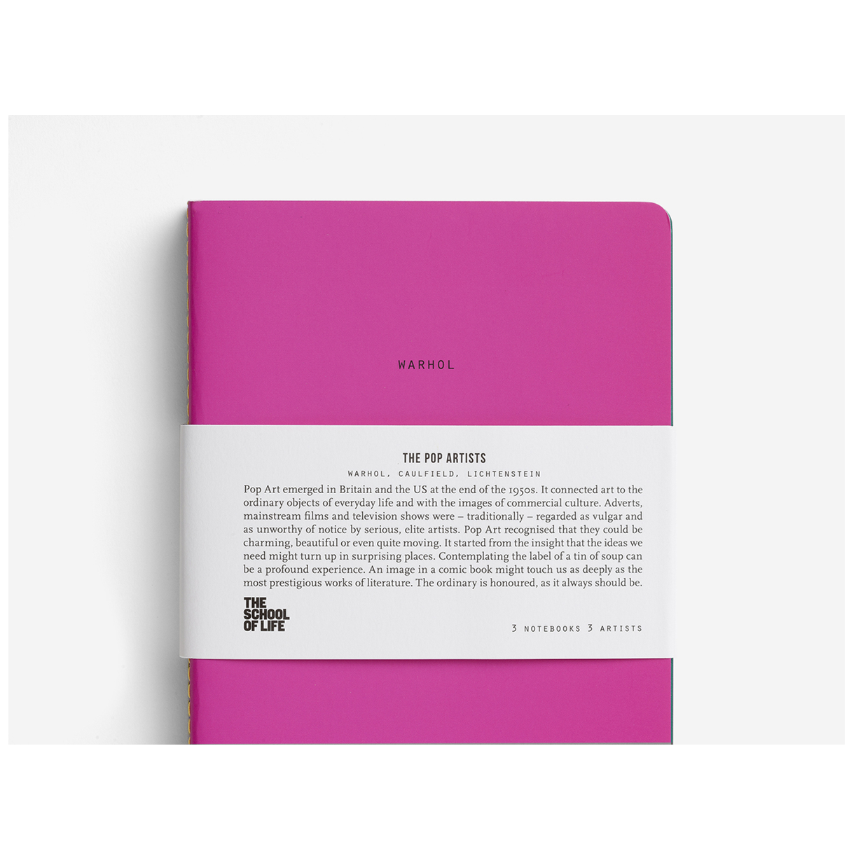 The Pop Artists Notebook Set | Cranbrook Art Museum Store