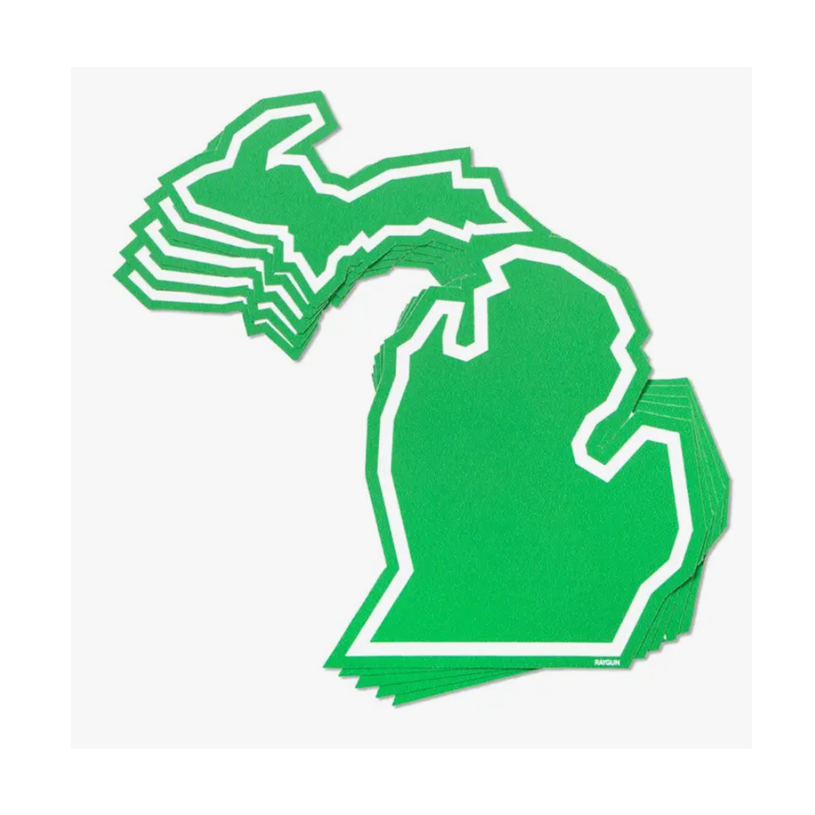 Michigan Outline Sticker | Cranbrook Art Museum Store
